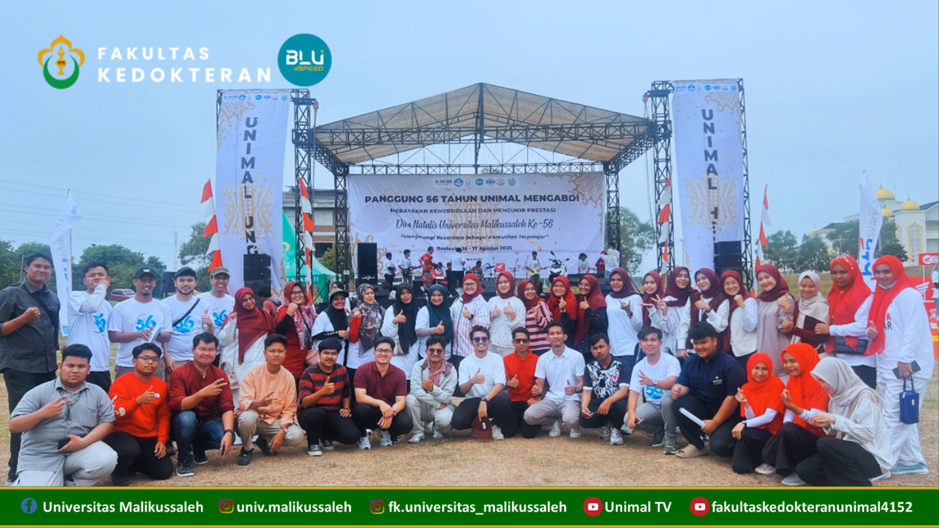 Merayakan Dies Natalis Universitas Malikussaleh Ke-56 Dan Hut Ri Ke-80 Fakultas Kedokteran Gelar ...